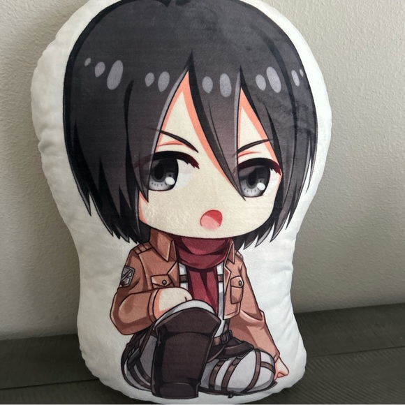 Bedding | Attack On Titan Leviackerman Cosplay Shaped Pillow Plush 18 ...